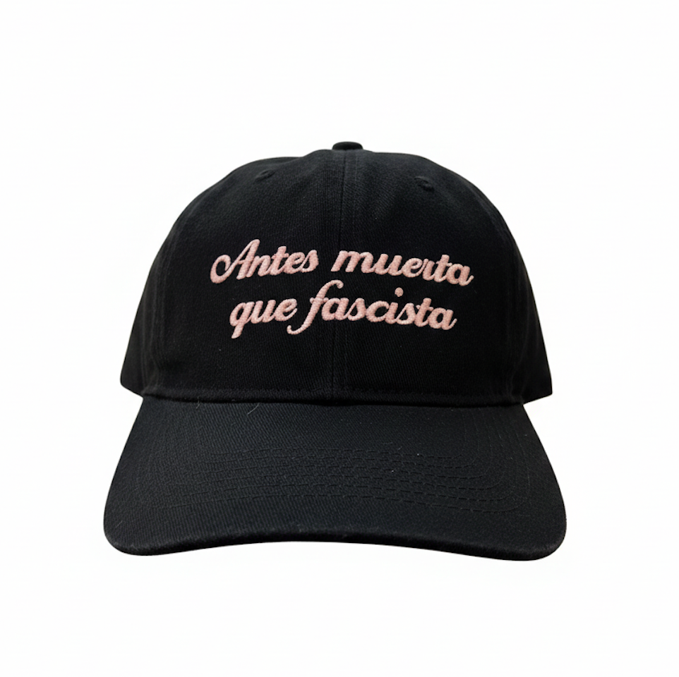 gorro- antes muerta que fascista – Mi Felpa