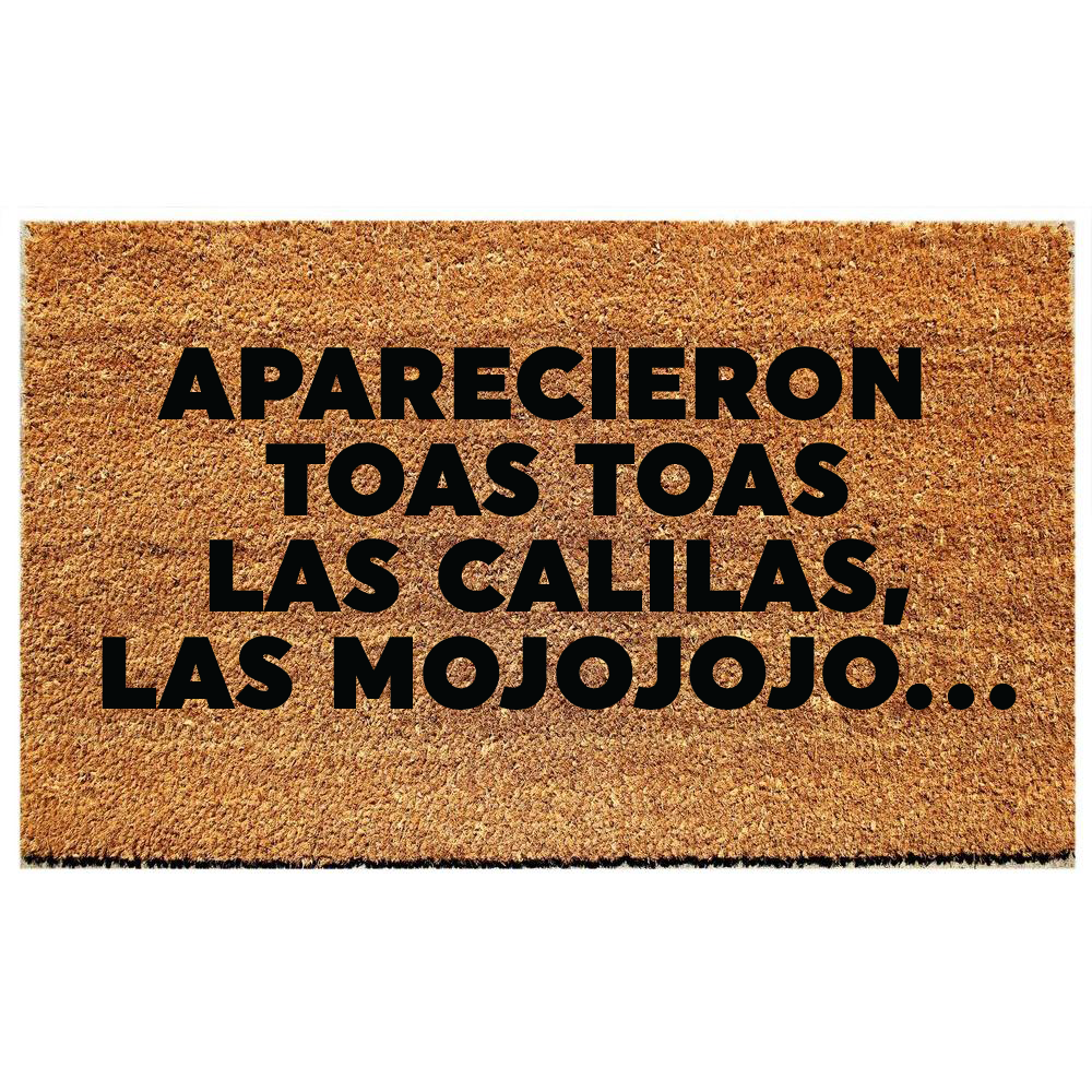 APARECIERON TOAS toas las calilas las mojojo – Mi Felpa