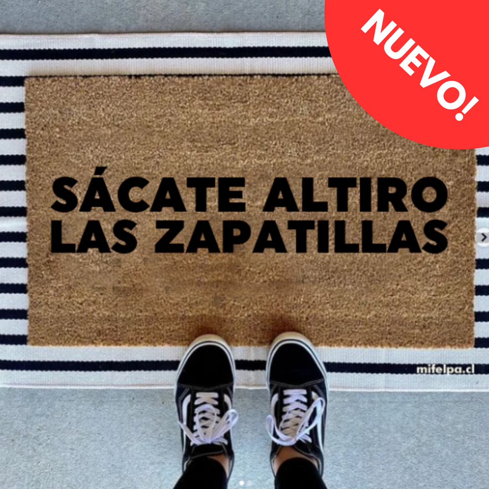 SACATE ALTIRO LAS ZAPATILLAS – Mi Felpa